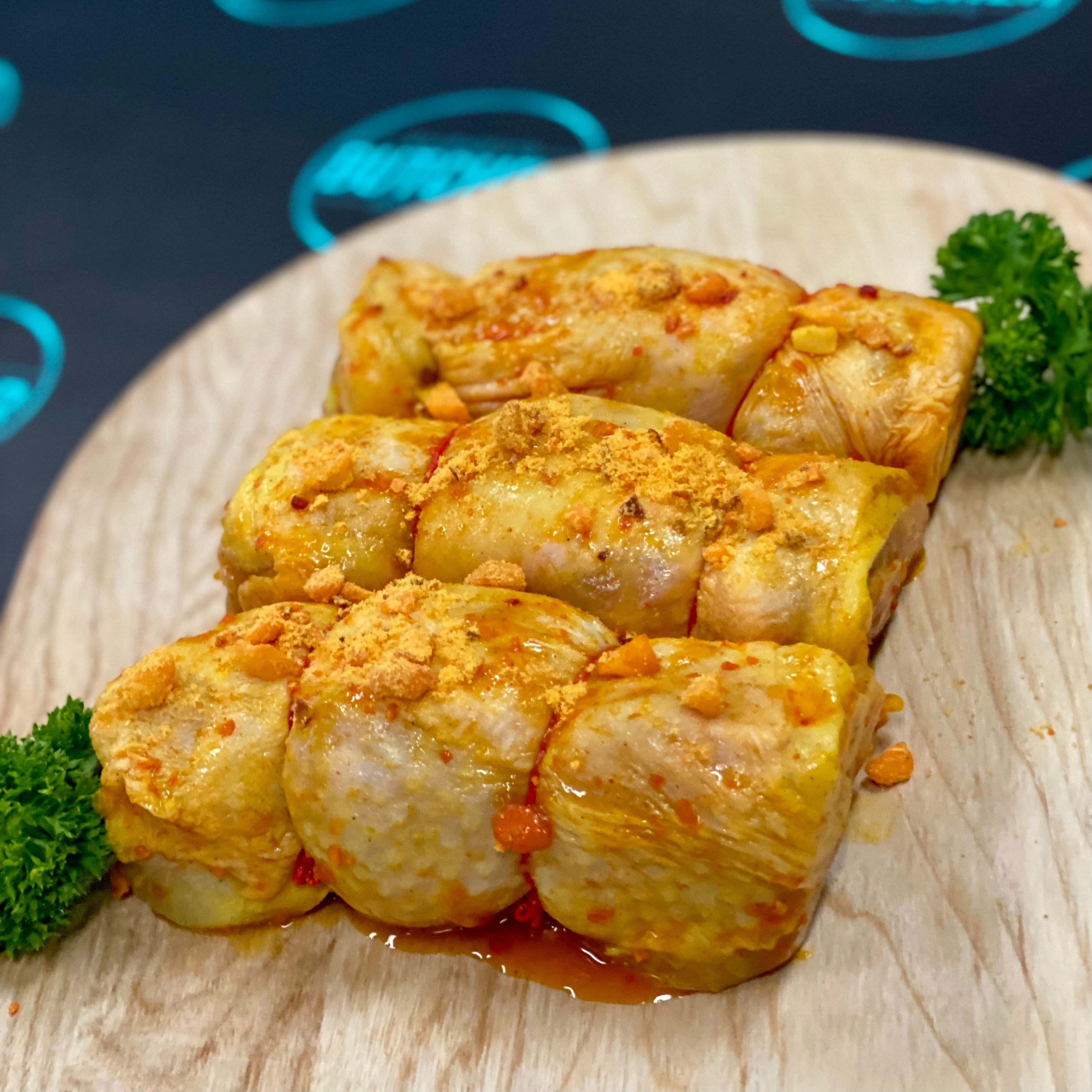 Macadamia Satay Mini Chicken Roasts